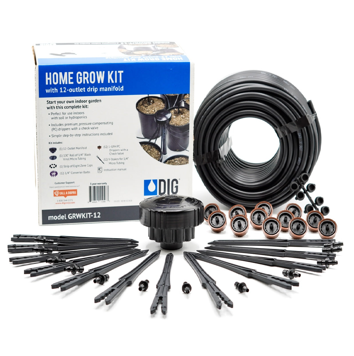 Home Grow Drip Kit – Greenhouse Megastore