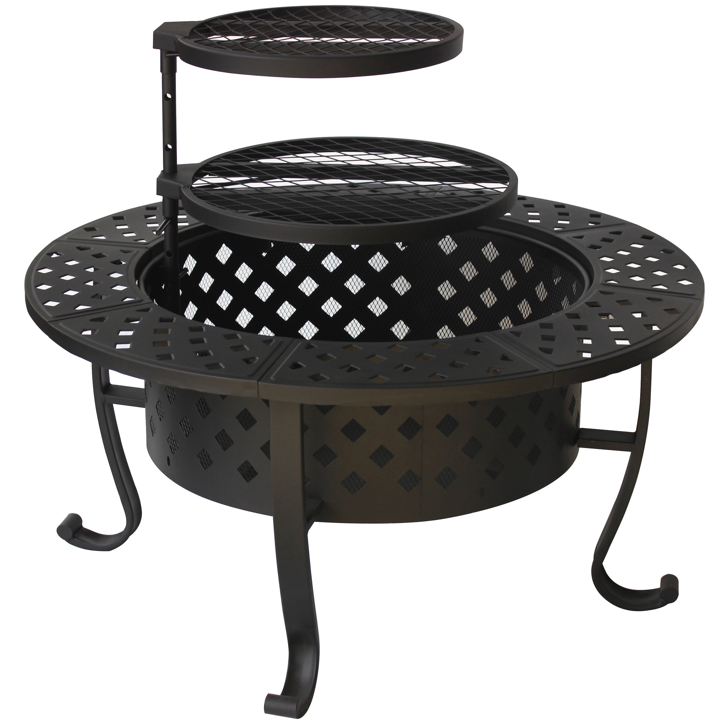 Gardener Select® Round Fire Pit Table – Greenhouse Megastore