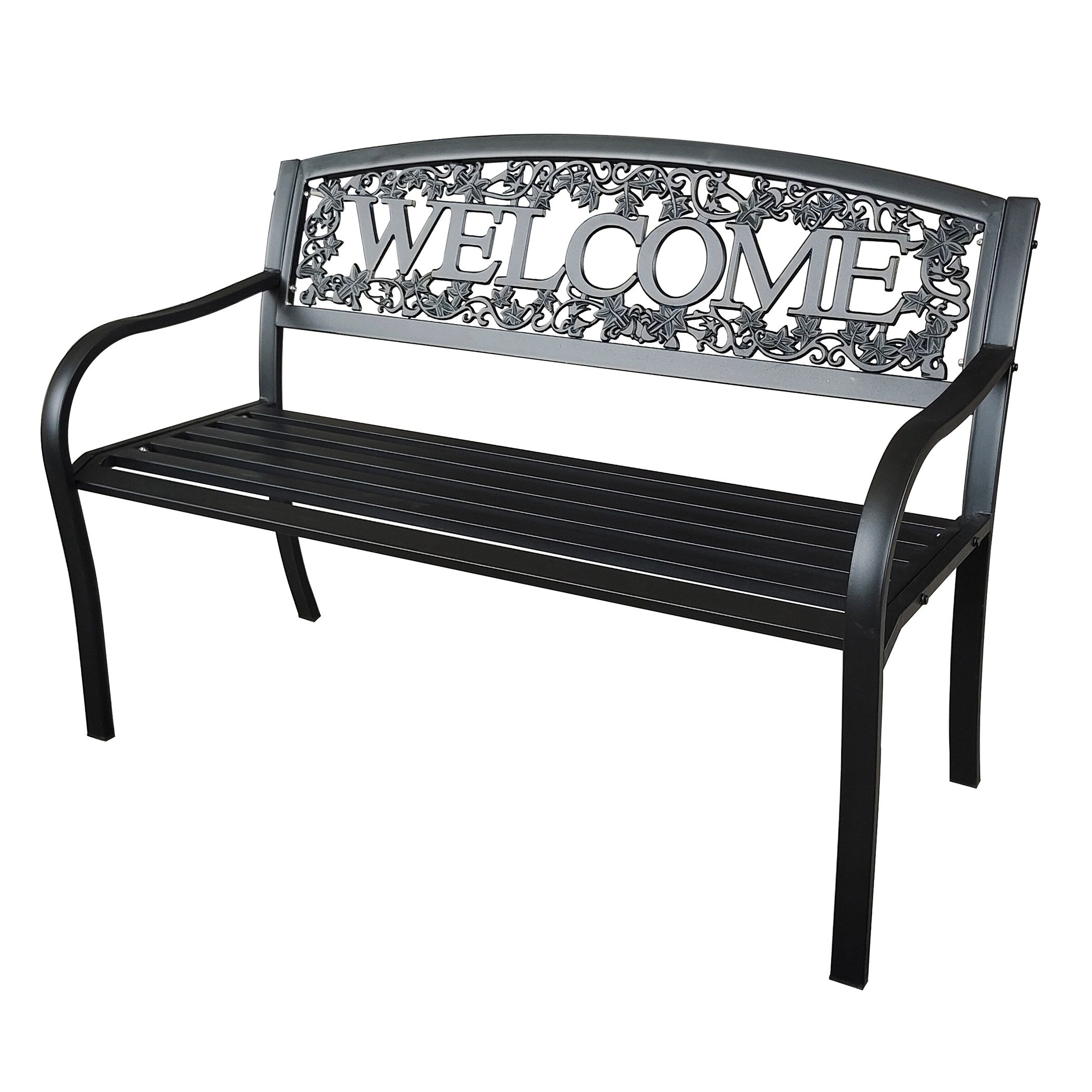 Gardener Select® 4 ft. Welcome Garden Bench - Greenhouse Megastore