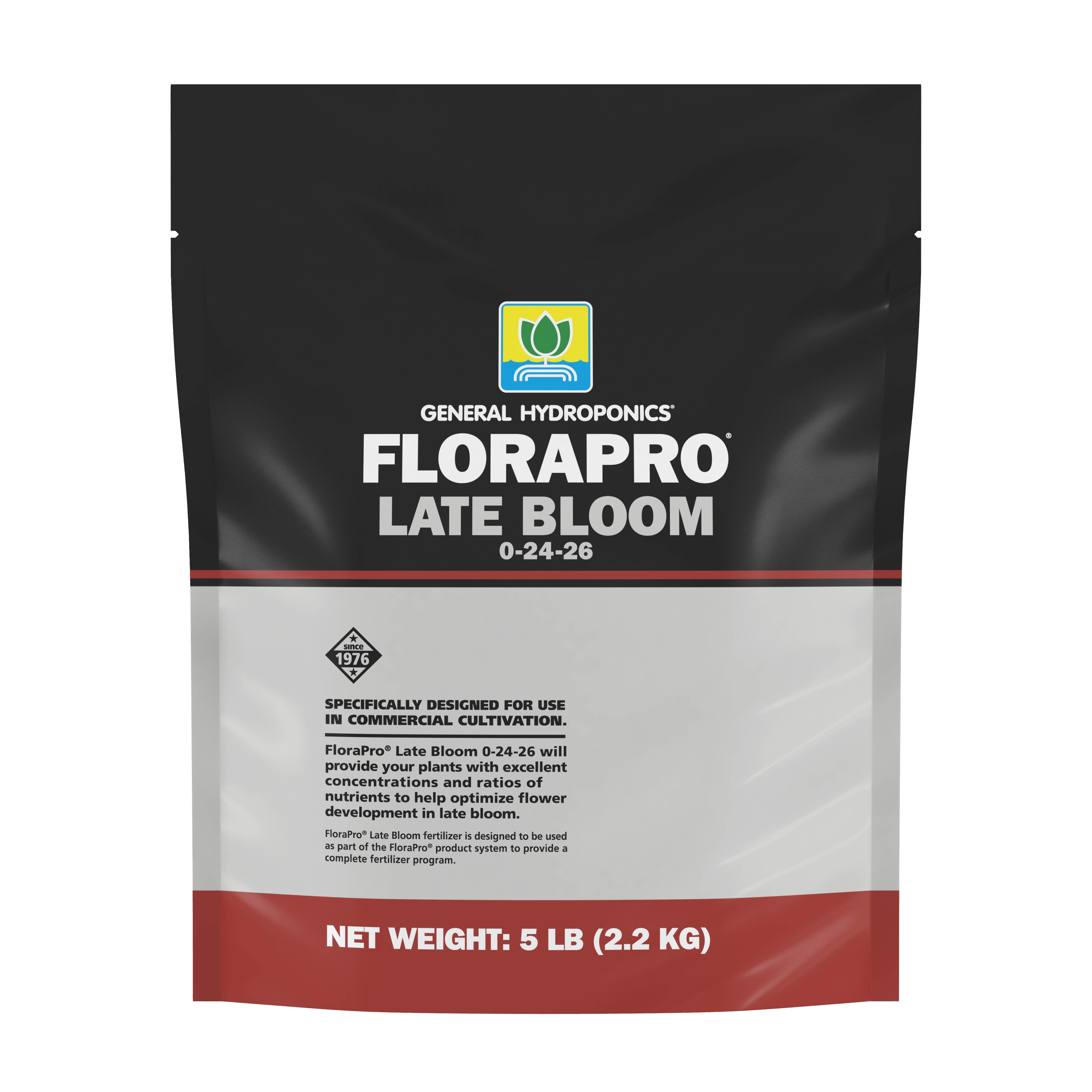General Hydroponics® FloraPro™ Late Bloom 0-24-26 - Greenhouse Megastore