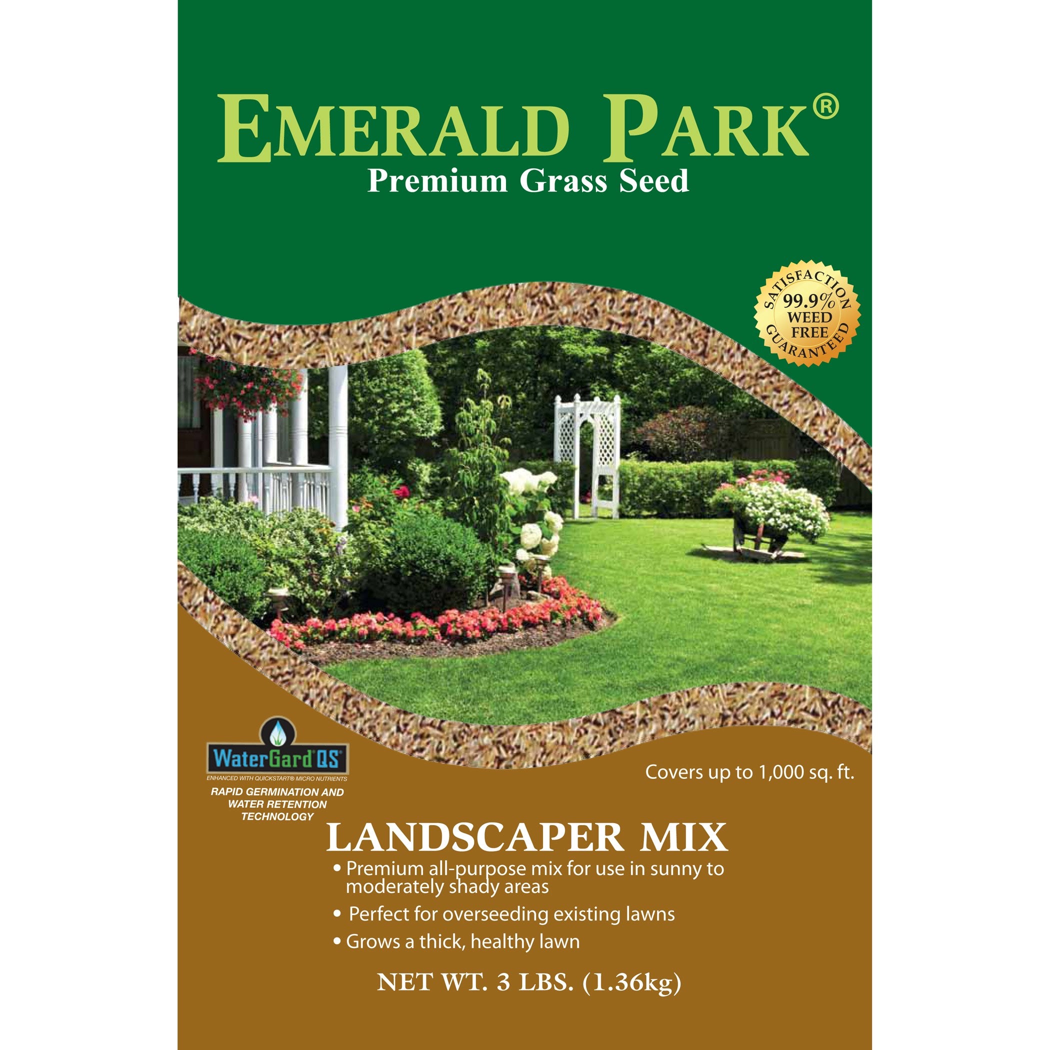 Emerald Park® Landscape Mix Grass Seed - Greenhouse Megastore
