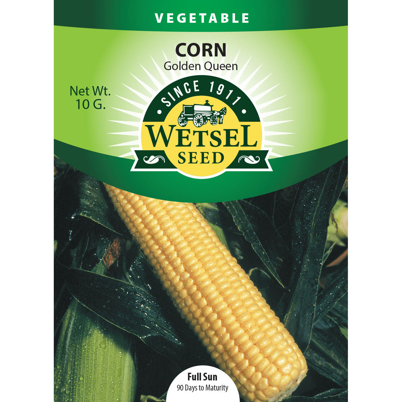Wetsel Seed™ Corn Golden Queen Seed – Greenhouse Megastore