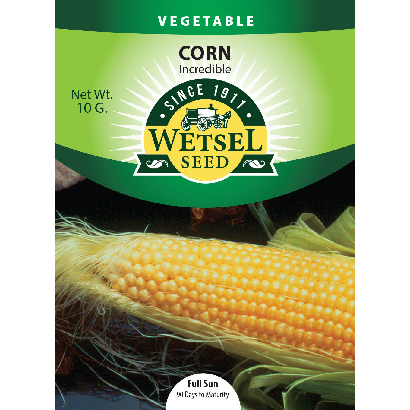 Corn Seeds Packet Corn: Sweet Corn Supersweet Goodman Seeds Flower