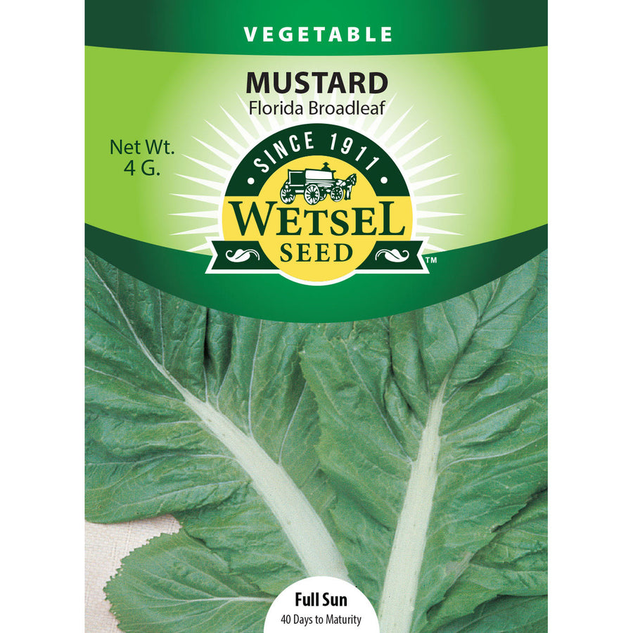 Wetsel Seed™ Florida Broadleaf Mustard Seed – Greenhouse Megastore