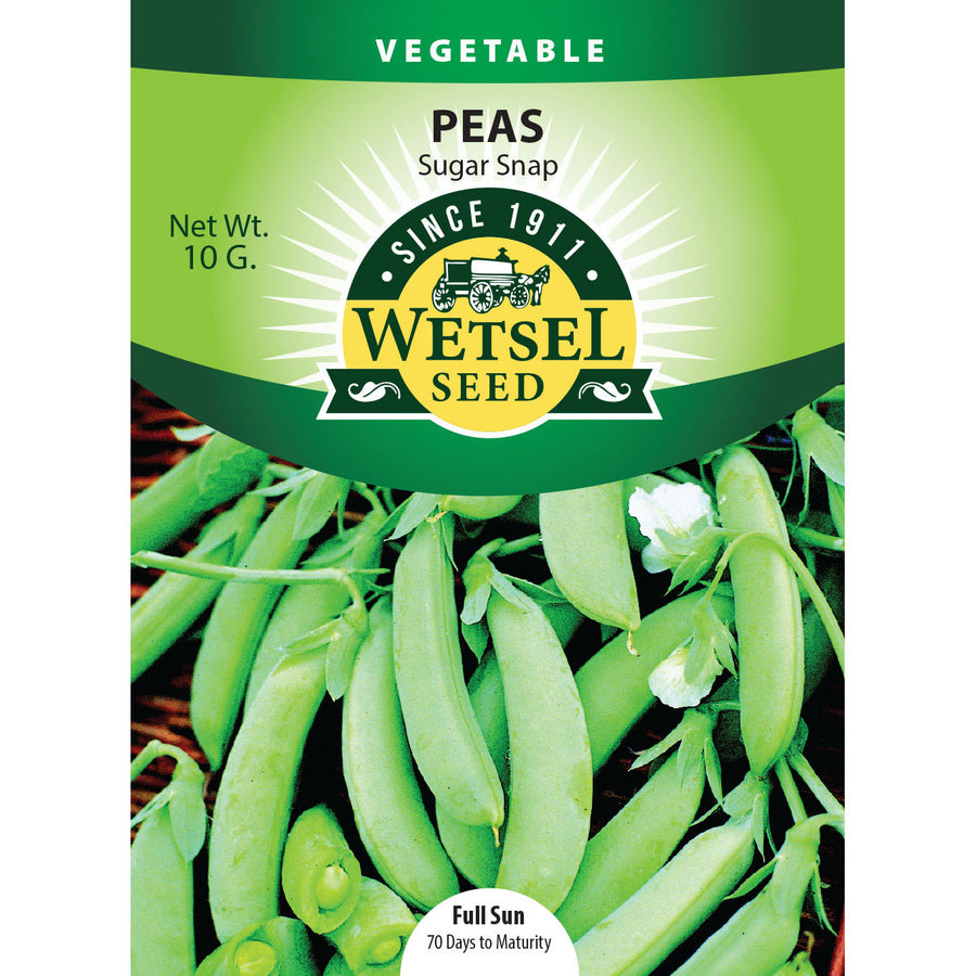 Wetsel Seed™ Sugar Snap Peas Seed – Greenhouse Megastore