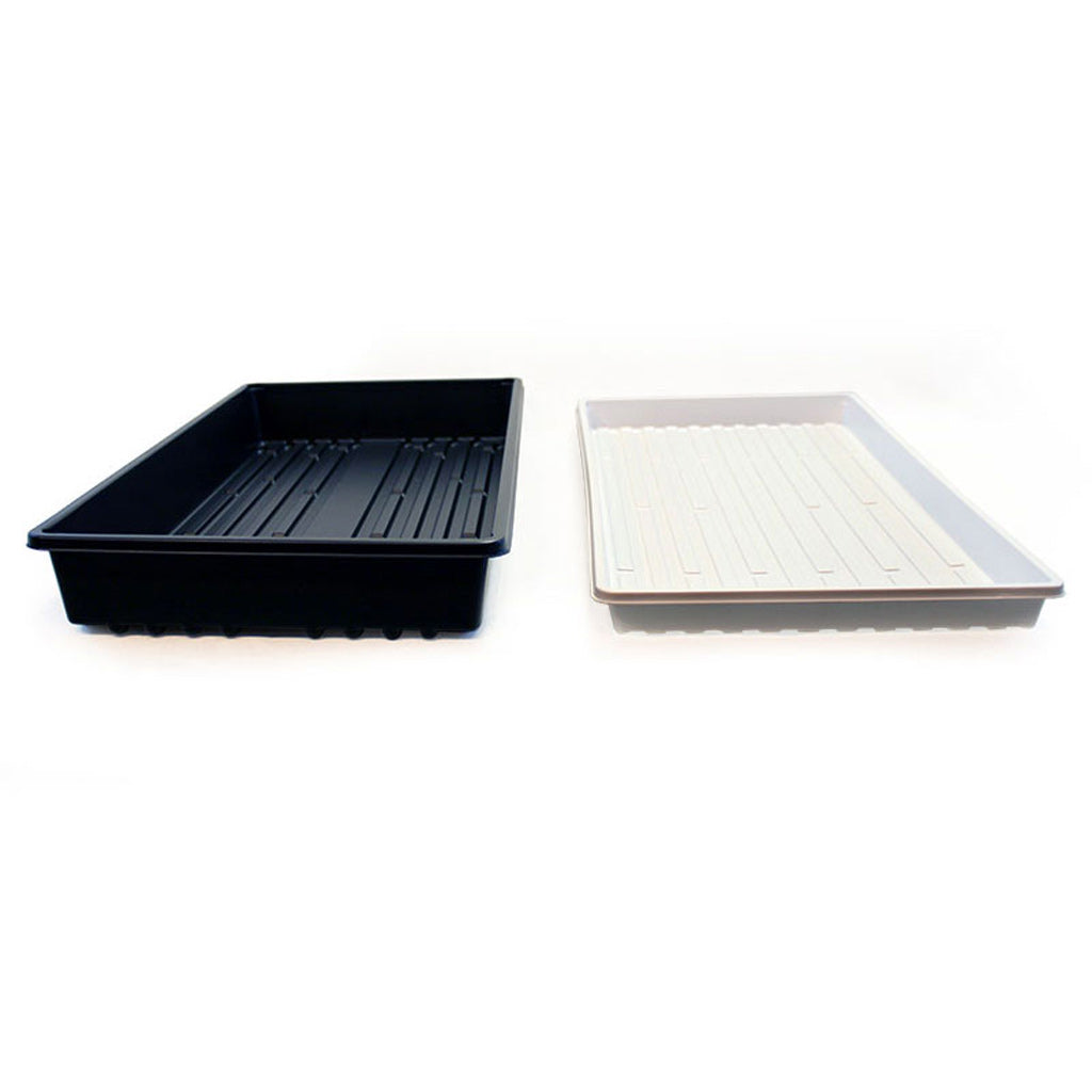 1020 White Shallow Tray - Greenhouse Megastore