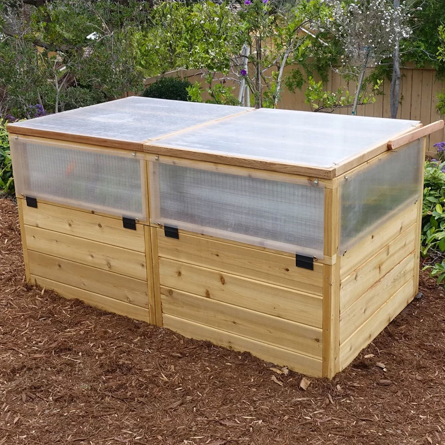 Cedar Wood Garden in a Box Kits - Greenhouse Megastore