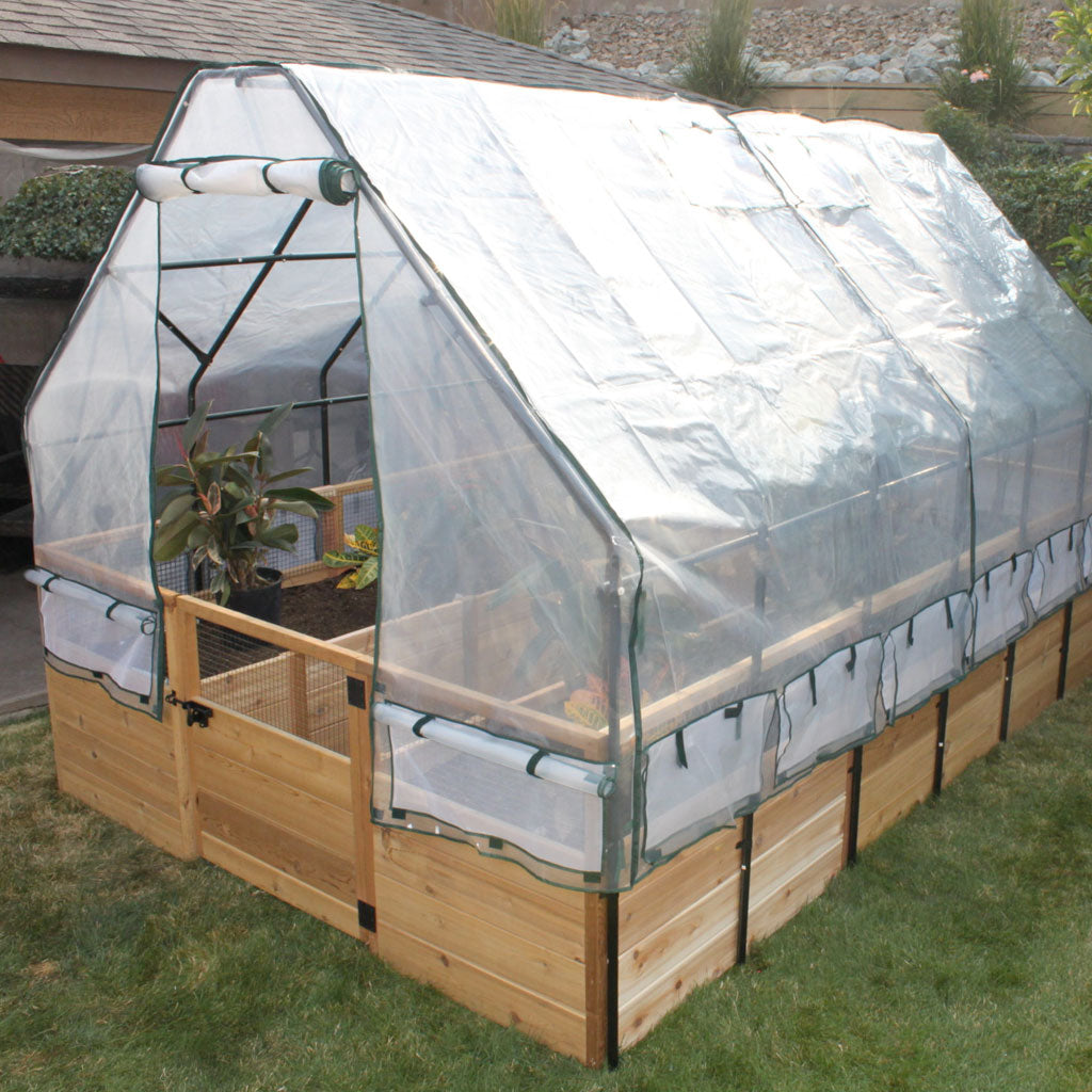 Cedar Wood Garden in a Box Kits - Greenhouse Megastore