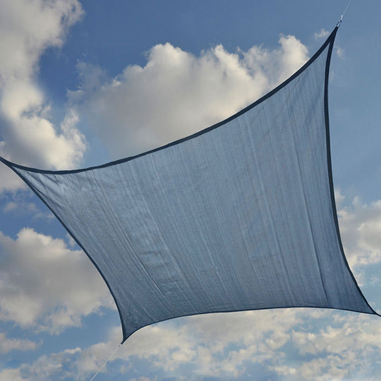 ShelterLogic Sun Shade Square Sail Sea Blue - Greenhouse Megastore